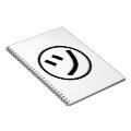 ㋡ Tsu Kana Katakana Smiling Emoji / Emoticon Notebook | Zazzle