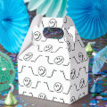 Tsu Kana Shrug Emoticon ¯\_㋡_/¯ Japanese Kaomoji Favor Boxes | Zazzle