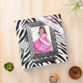 TT-Miss Princess Beauty Pageant Binder Zebra | Zazzle