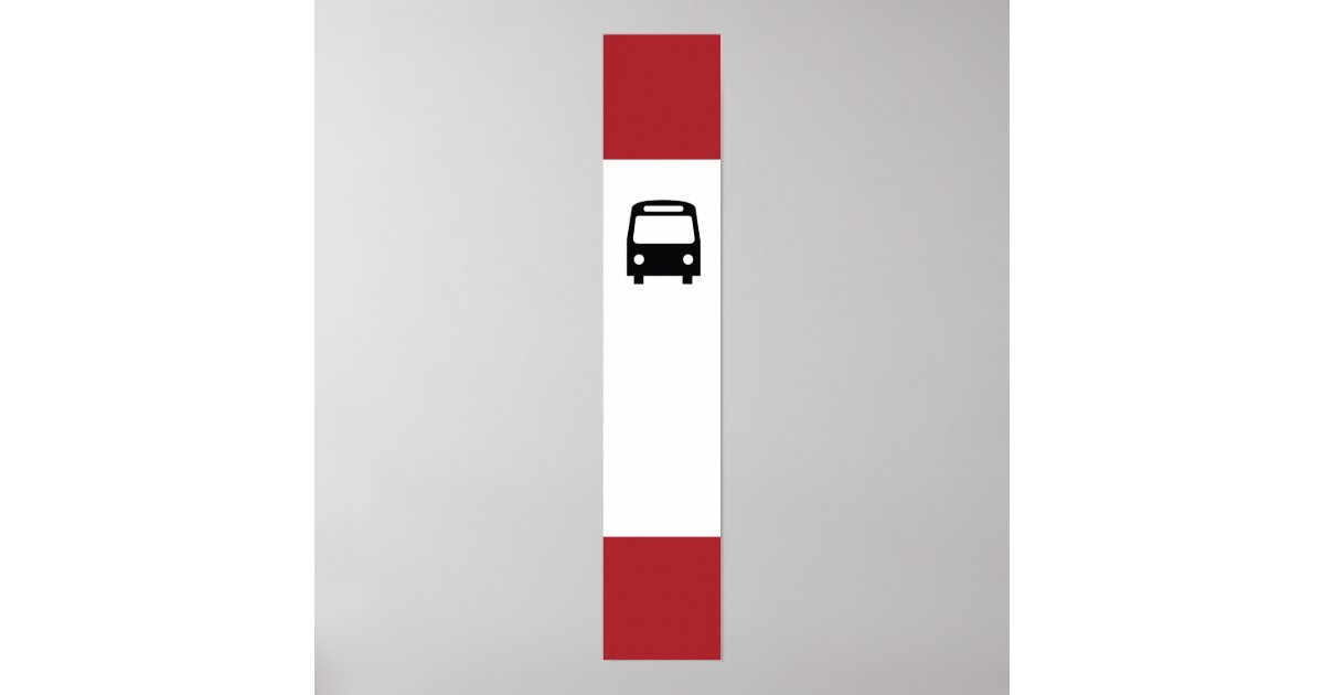 TTC Bus Stop Poster | Zazzle