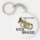 Tuba Outline Keychain | Zazzle.com