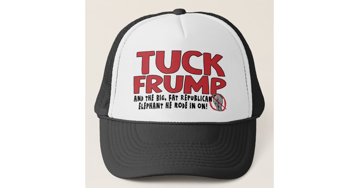 Tuck Frump Trucker Hat | Zazzle