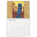 Tucker's Tiki Calendar | Zazzle