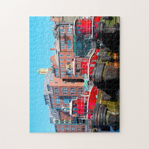 Tug Boats Portsmouth New Hampshire. Jigsaw Puzzle | Zazzle