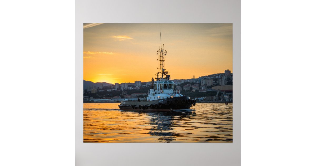 Tugboat Poster | Zazzle