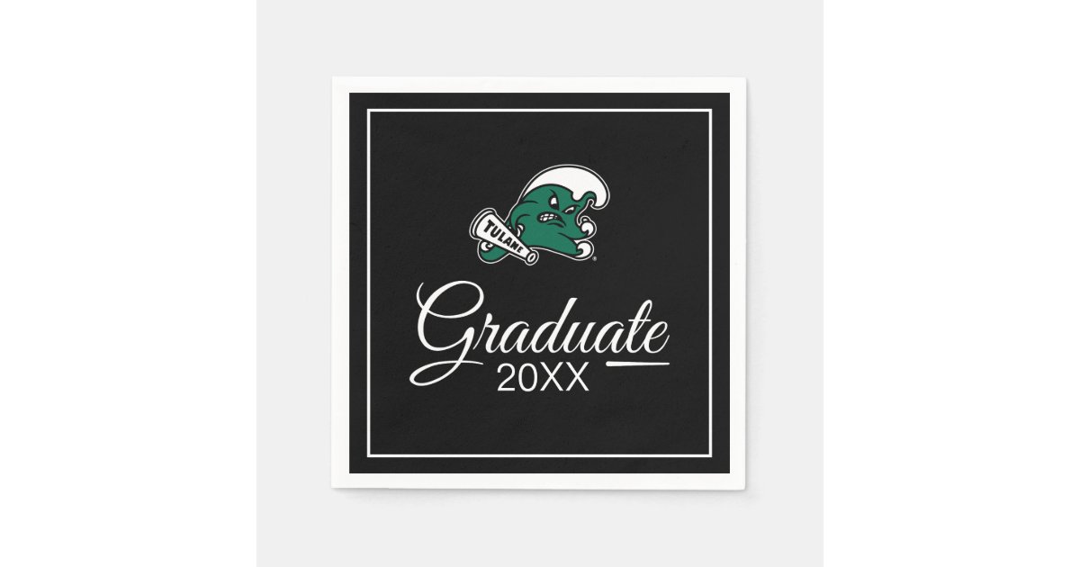 Tulane University Graduate Napkins | Zazzle