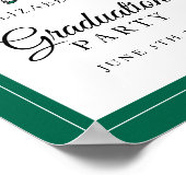 Tulane University | Graduation Party Welcome Poster | Zazzle