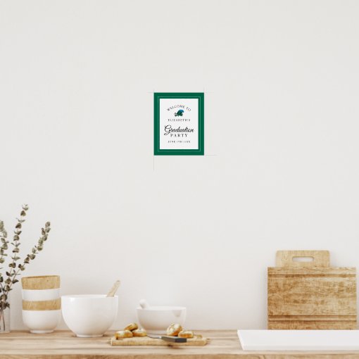 Tulane University | Graduation Party Welcome Poster | Zazzle