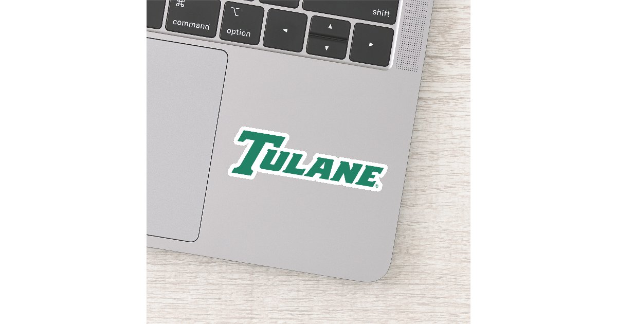 Tulane University Wordmark Sticker | Zazzle
