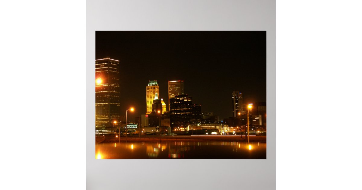 Tulsa Downtown Poster | Zazzle