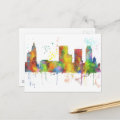 TULSA, OKLAHOMA SKYLINE POSTCARD | Zazzle