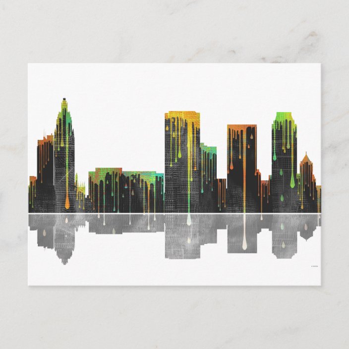 Tulsa Oklahoma Skyline Postcard | Zazzle