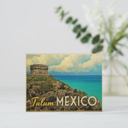 Tulum Mexico Postcard | Zazzle