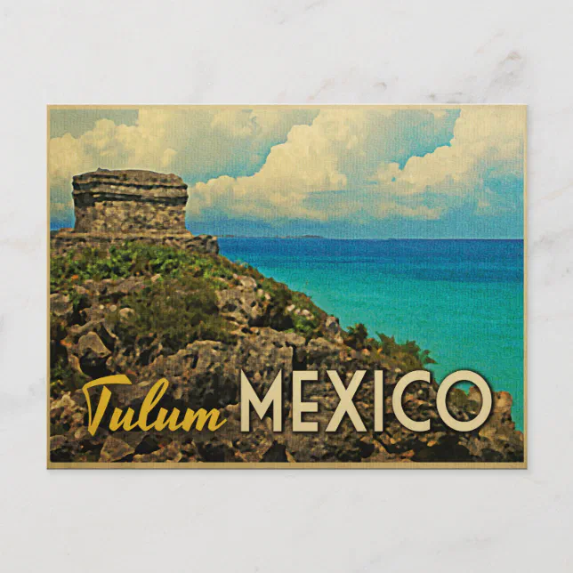 Tulum Mexico Postcard | Zazzle