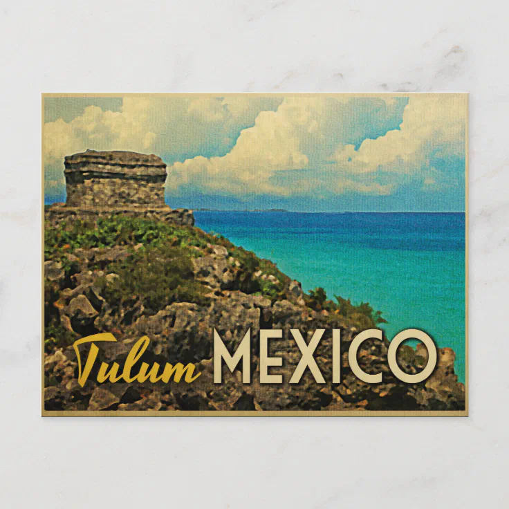 Tulum Mexico Postcard | Zazzle