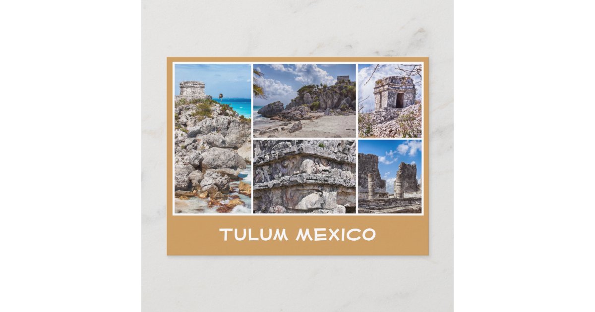 Tulum, Mexico postcard | Zazzle