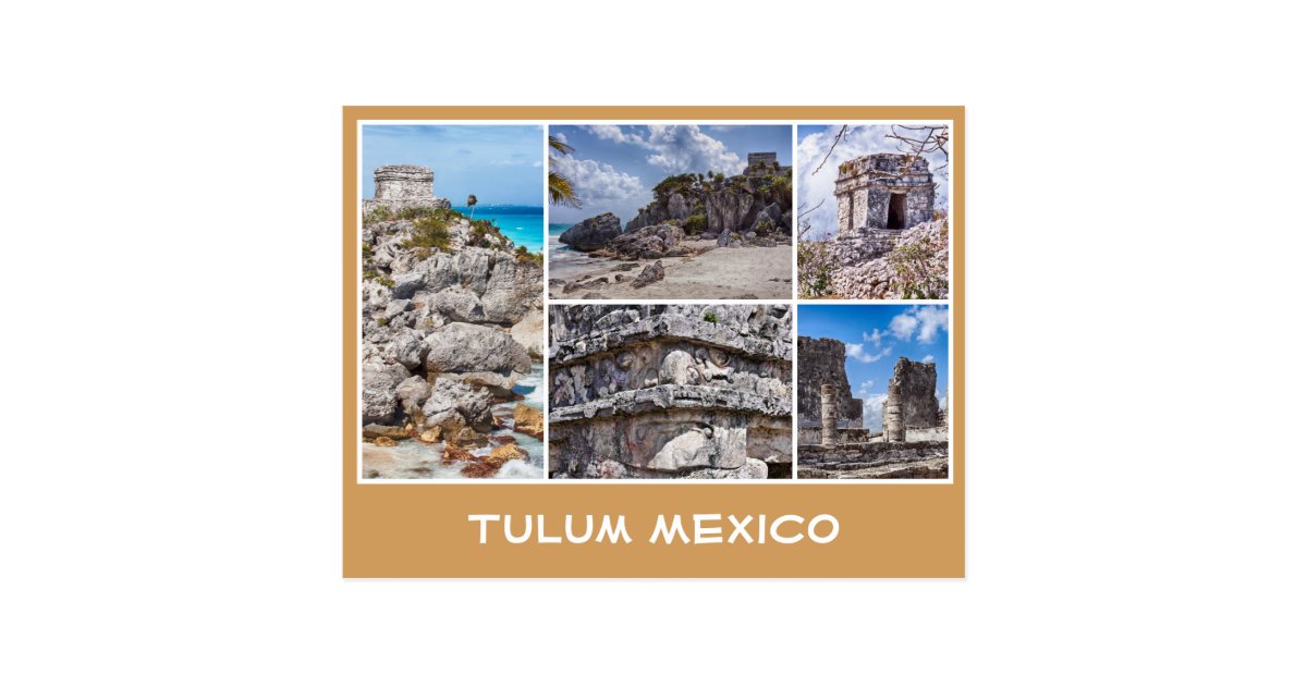 Tulum, Mexico postcard | Zazzle.com