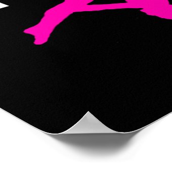 Tumbling gymnast poster | Zazzle