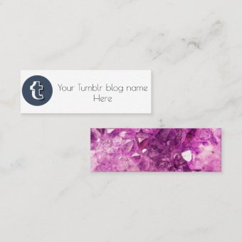 tumblr business card | Zazzle