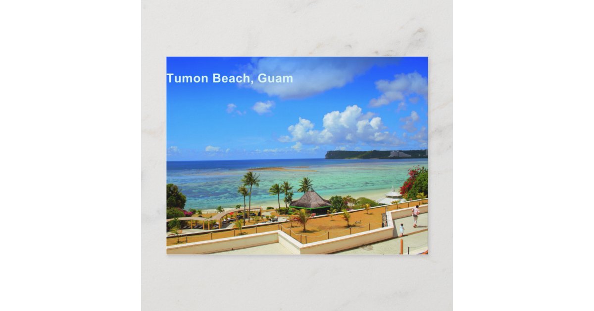 Tumon Bay, Guam Postcard | Zazzle