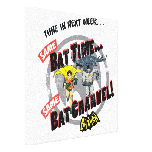Tune In Next Week Graphic Canvas Print | Zazzle