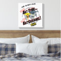 Tune In Next Week Graphic Canvas Print | Zazzle