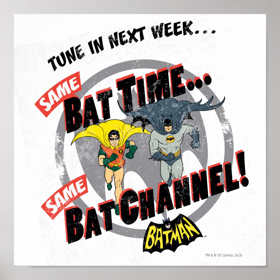 Tune In Next Week Graphic Poster | Zazzle
