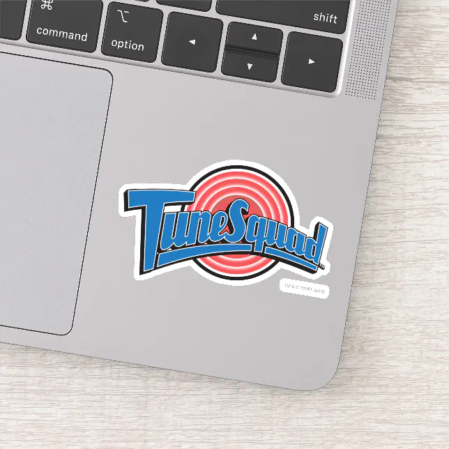 TUNE SQUAD™ Uniform Logo Sticker | Zazzle