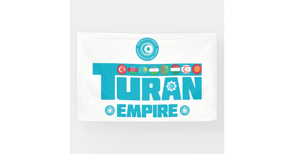 Turan Empire Design Banner | Zazzle
