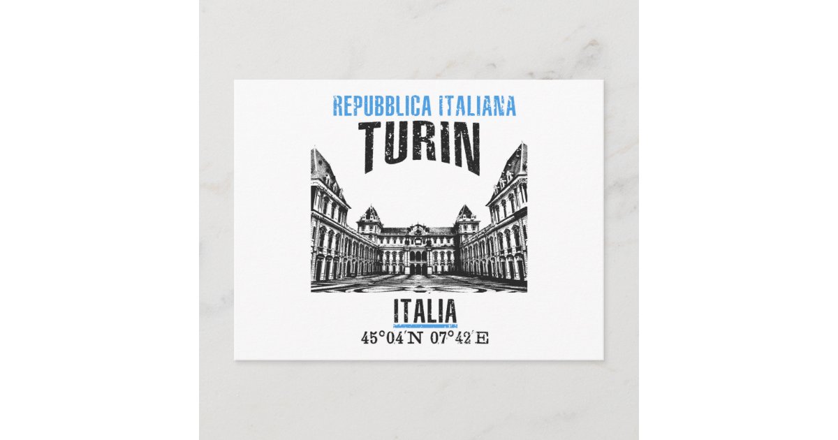 Turin Postcard | Zazzle