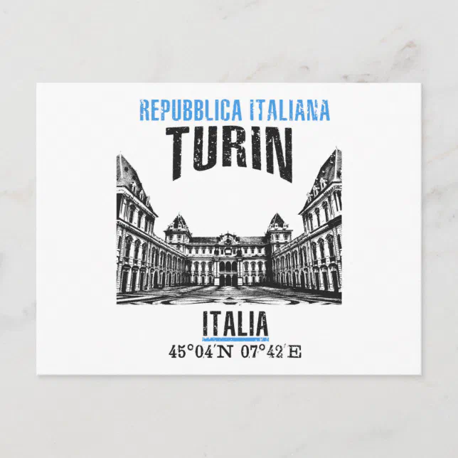 Turin Postcard | Zazzle