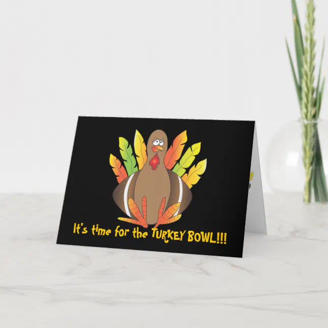Turkey Bowl Invitation | Zazzle