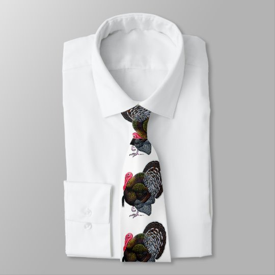Turkey: Bronze Tom Neck Tie | Zazzle.com