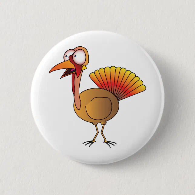 Turkey Button | Zazzle