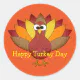Turkey Day Sticker | Zazzle