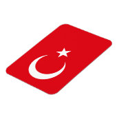 Turkey Flag Premium Magnet | Zazzle