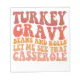 Turkey Gravy Beans and Rolls Funny Thanksgiving Notepad | Zazzle
