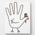 turkey hand plaque | Zazzle