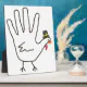 turkey hand plaque | Zazzle