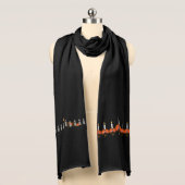 Turkey Menorah Thanksgivukkah Scarf | Zazzle