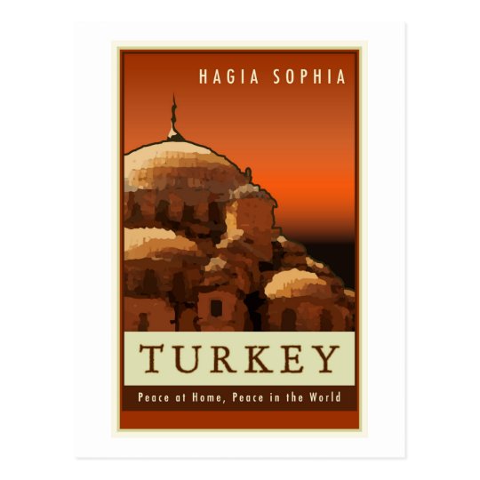 Turkey Postcard | Zazzle.com