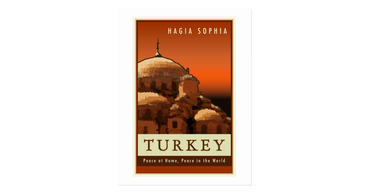 Turkey Postcard | Zazzle.com