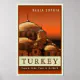 Turkey Poster | Zazzle