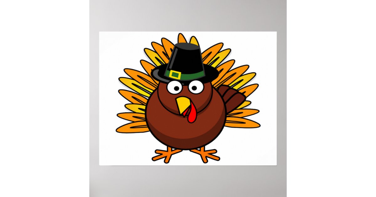 Turkey Poster for Holiday Decoration Customize | Zazzle
