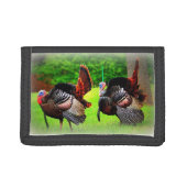 Turkey Print Wallet, Trifold Wallet, Gifts for Him Trifold Wallet | Zazzle