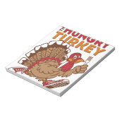turkey thanksgiving notepad | Zazzle