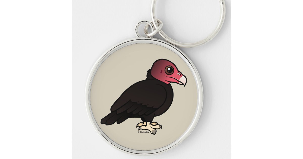 Turkey Vulture Keychain | Zazzle