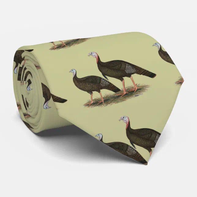 Turkeys Eastern Wild Pair Neck Tie | Zazzle