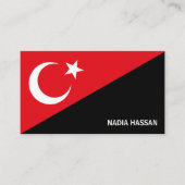 Turkish Flag Design, Flag of Turkey Business Card | Zazzle