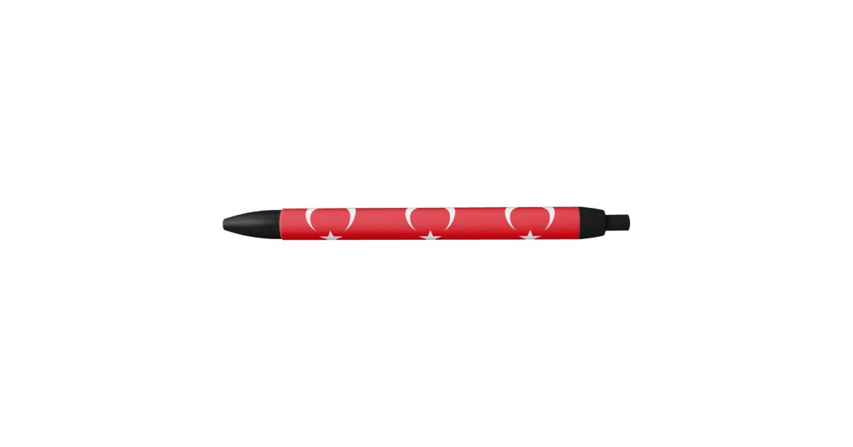 Turkish flag pen | Zazzle